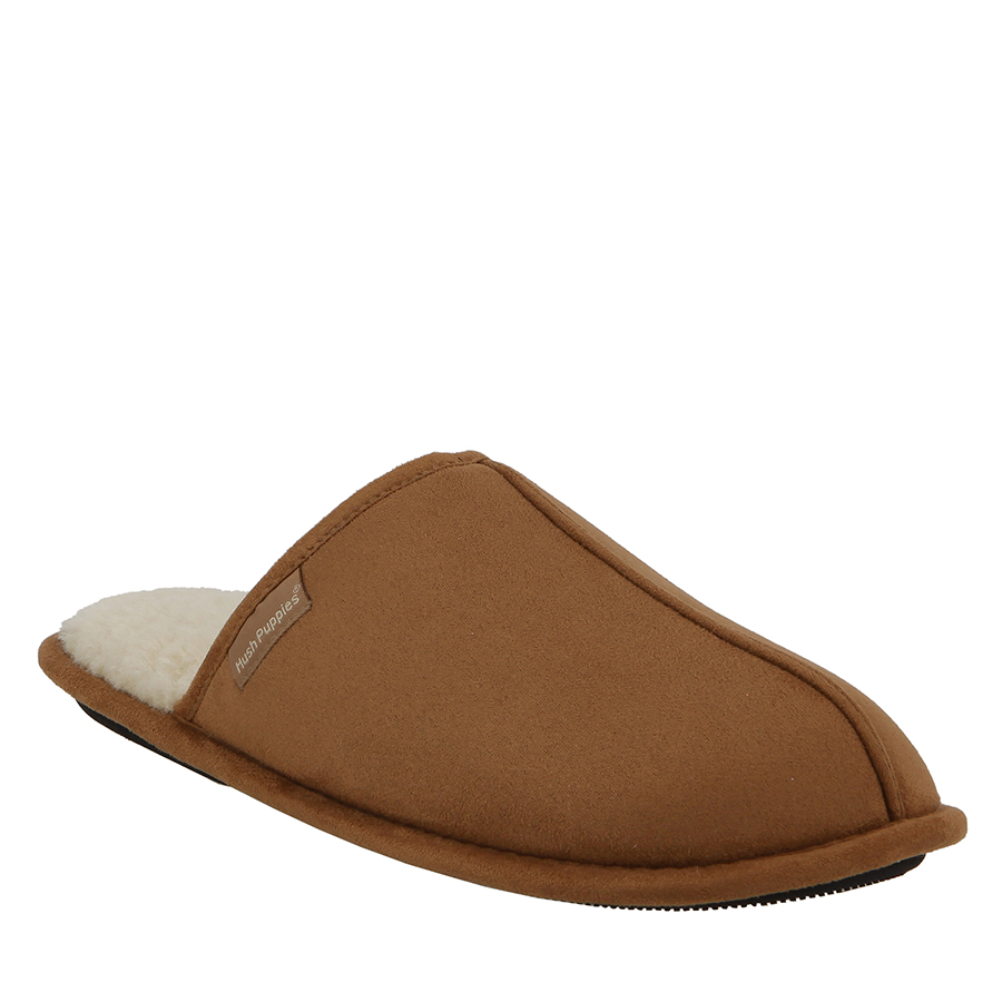 MARTIN SLIPPERS TAN - Hush Puppies